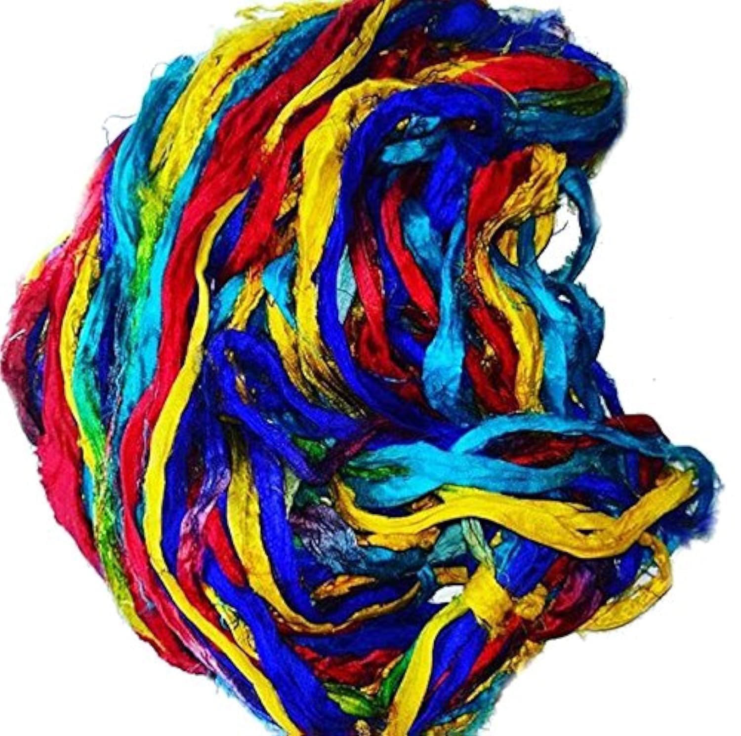 Amazon.com: Sari Silk Ribbon Super Bulky Yarn