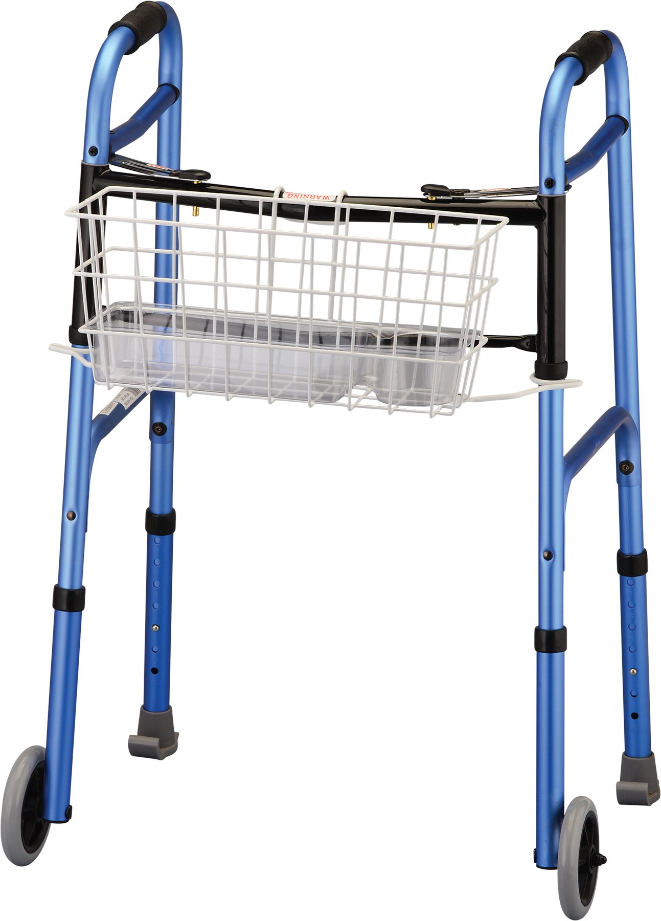 Snapklik.com : NOVA Folding Walker Basket