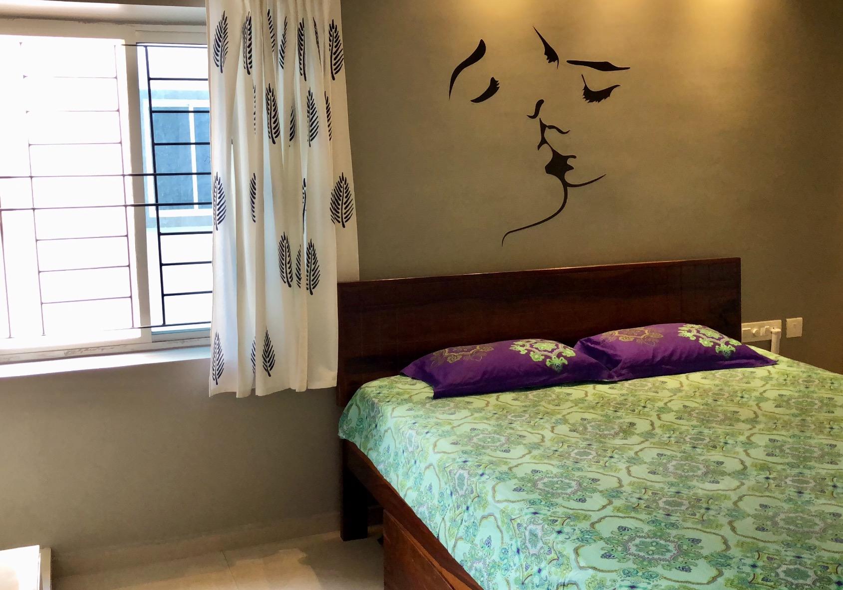Wallstick 'Romantic Couple' Wall Sticker (Vinyl, 49 cm x 4 cm x 4 cm ...
