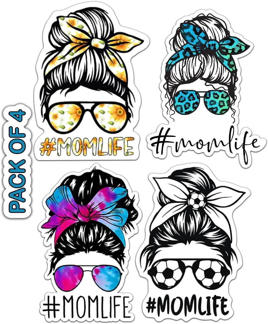 Amazon.com - Mom Life Decal Vinyl Sticker Auto Car Truck Wall Laptop ...