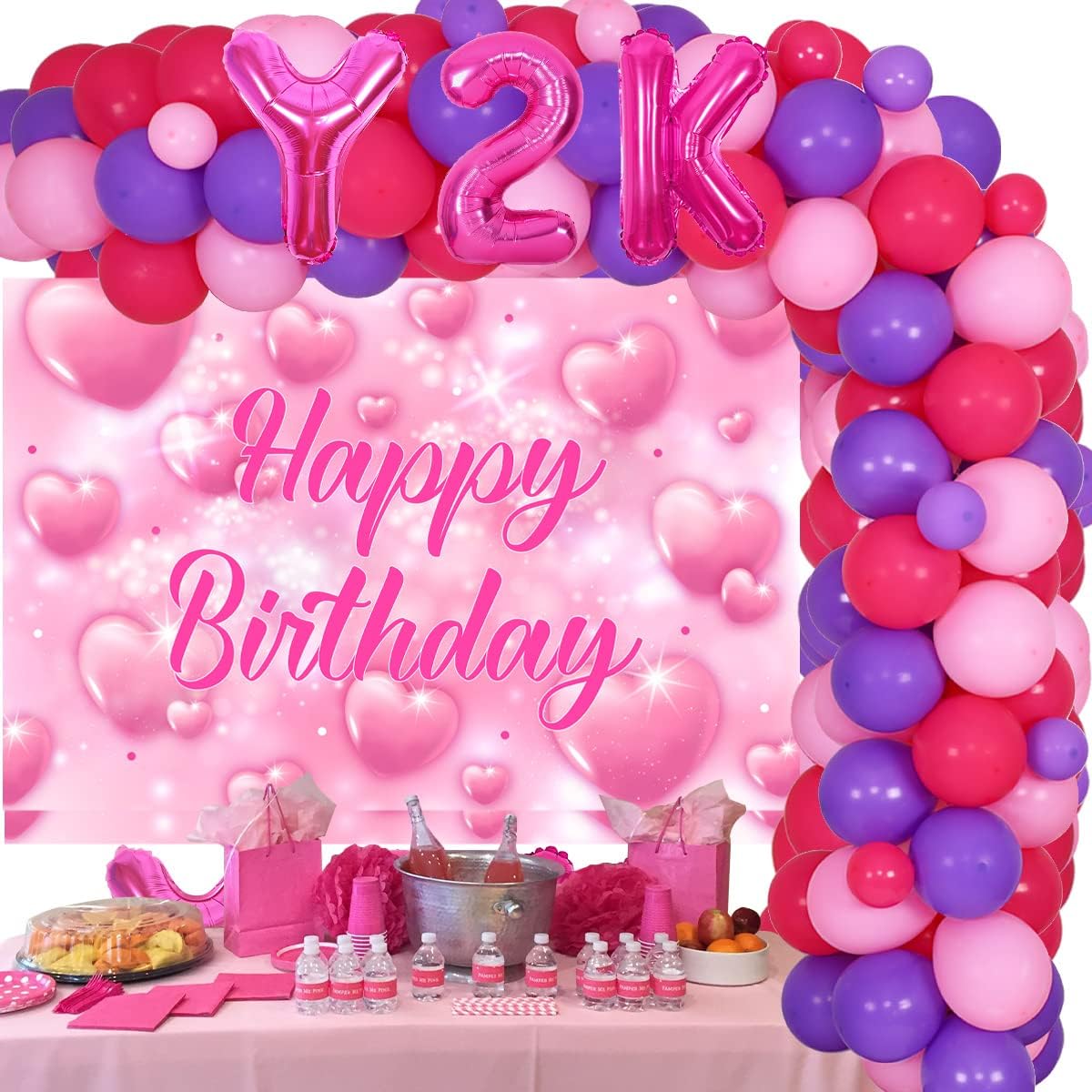 Amazon.com: 68 Pcs Y2k Birthday Party Decorations, Early 2000s Party ...