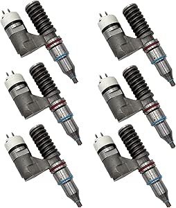 Amazon.com: 6PCS Fuel injector 249-0707 For Caterpillar CAT C11 C13 ...