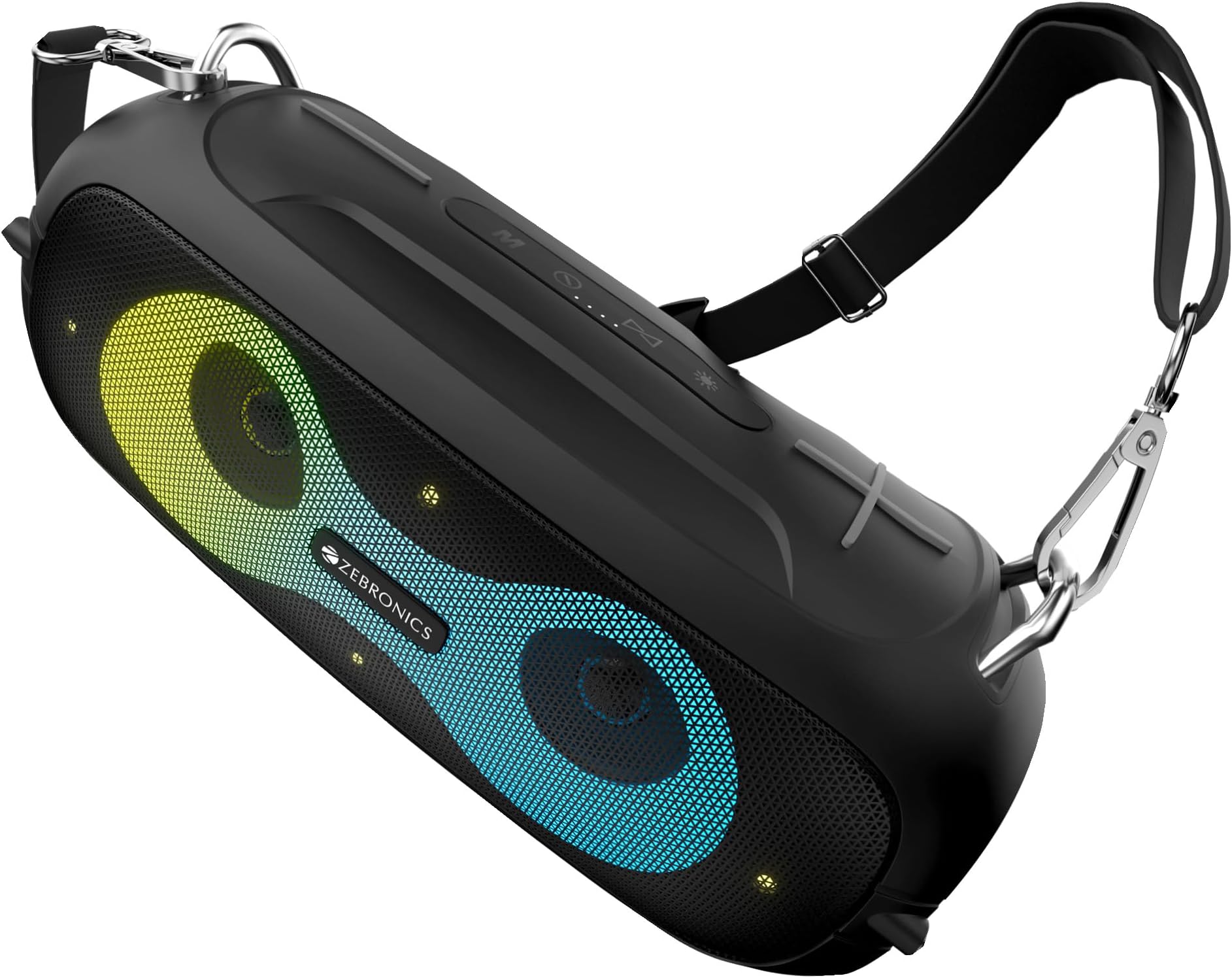 Zebronics Music Bomb X Pro 20W Output, Portable Wireless Speaker with ...