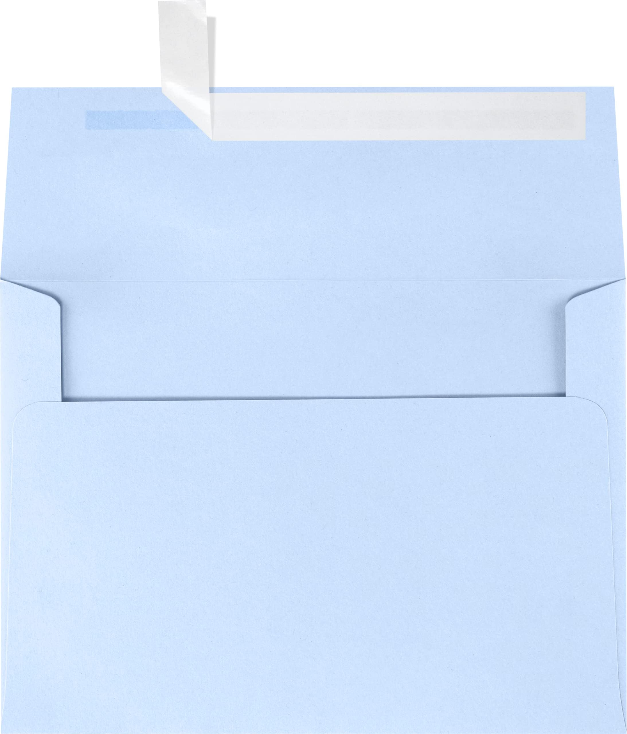 Amazon.com : 50 Packs Blue A7 Envelopes,5x7 Envelopes,5x7 Envelopes for ...