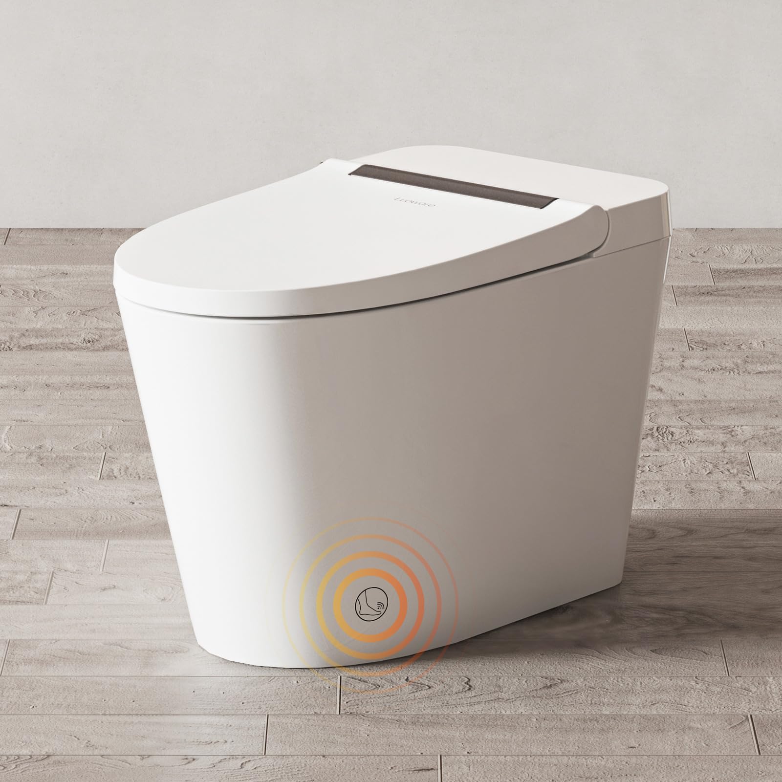Luoware Smart Toilet Lite without Bidet, One Piece Elongated Modern ...