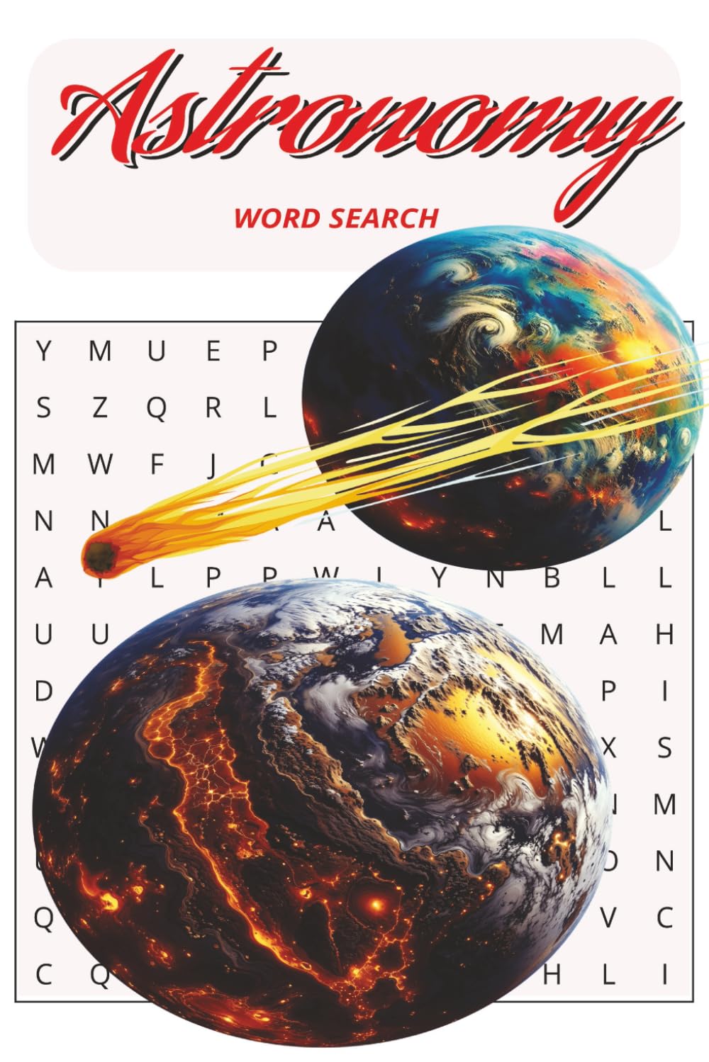 Astronomy word search: Astronomy space adventure themed word find