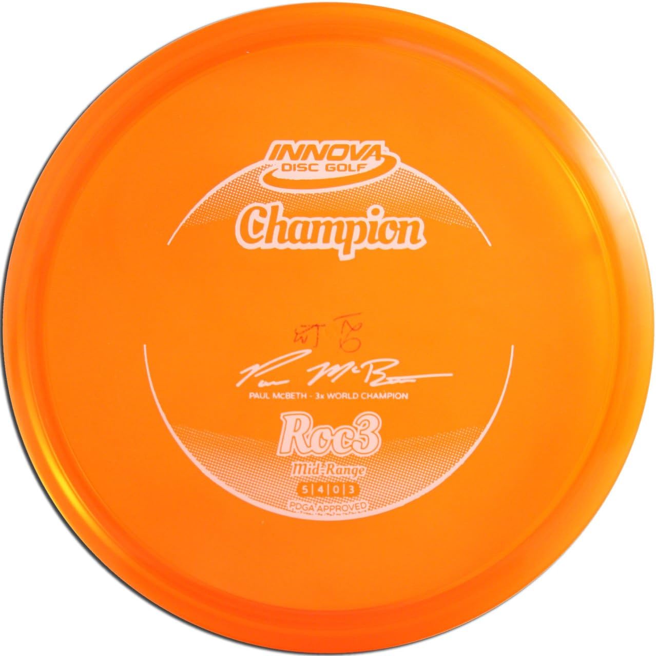 Amazon.com: Innova Champion Roc3 Mid-Range Disc Golf Disc (175-180 ...