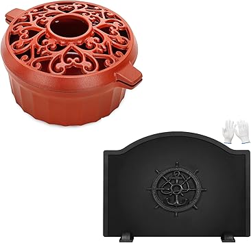 Amazon.com: 1MORE Wood Stove Steamer- Wood Stove Humidifier Cast Iron ...