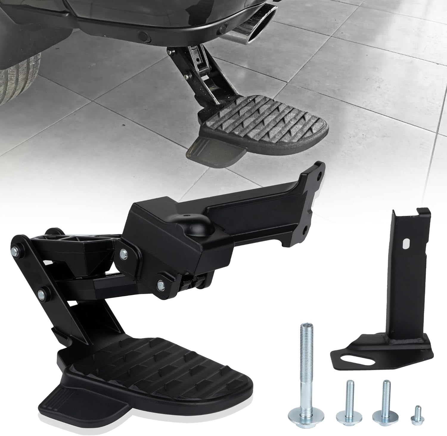 Amazon.com: Rear Bed Step Compatible with Dodge Ram 2500 3500 2019 2020 ...