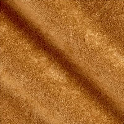 Soft Suede Brown, Fabric by the Yard + Free Shipping