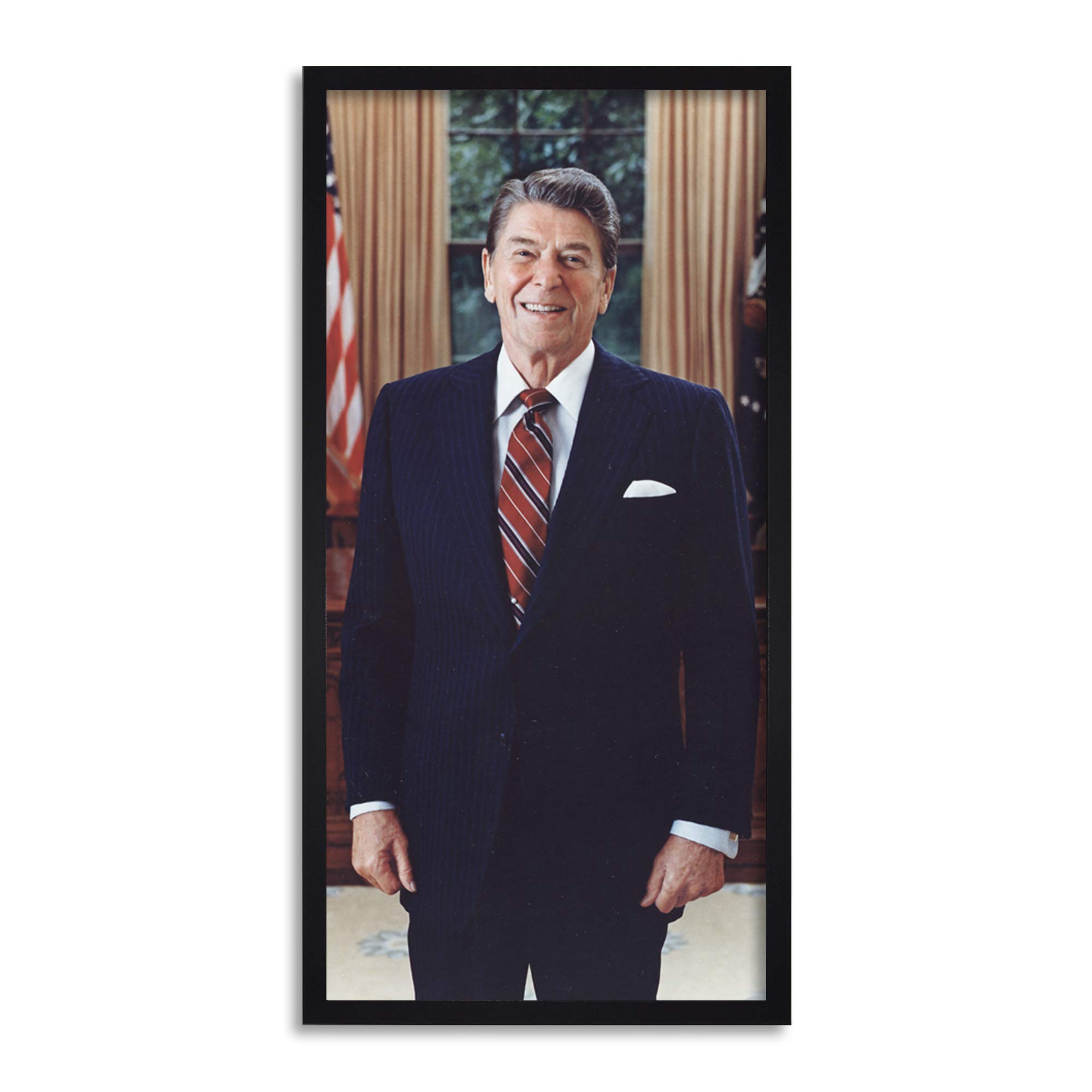 Ronald Reagan Presidential Portrait Official Portrait Of President