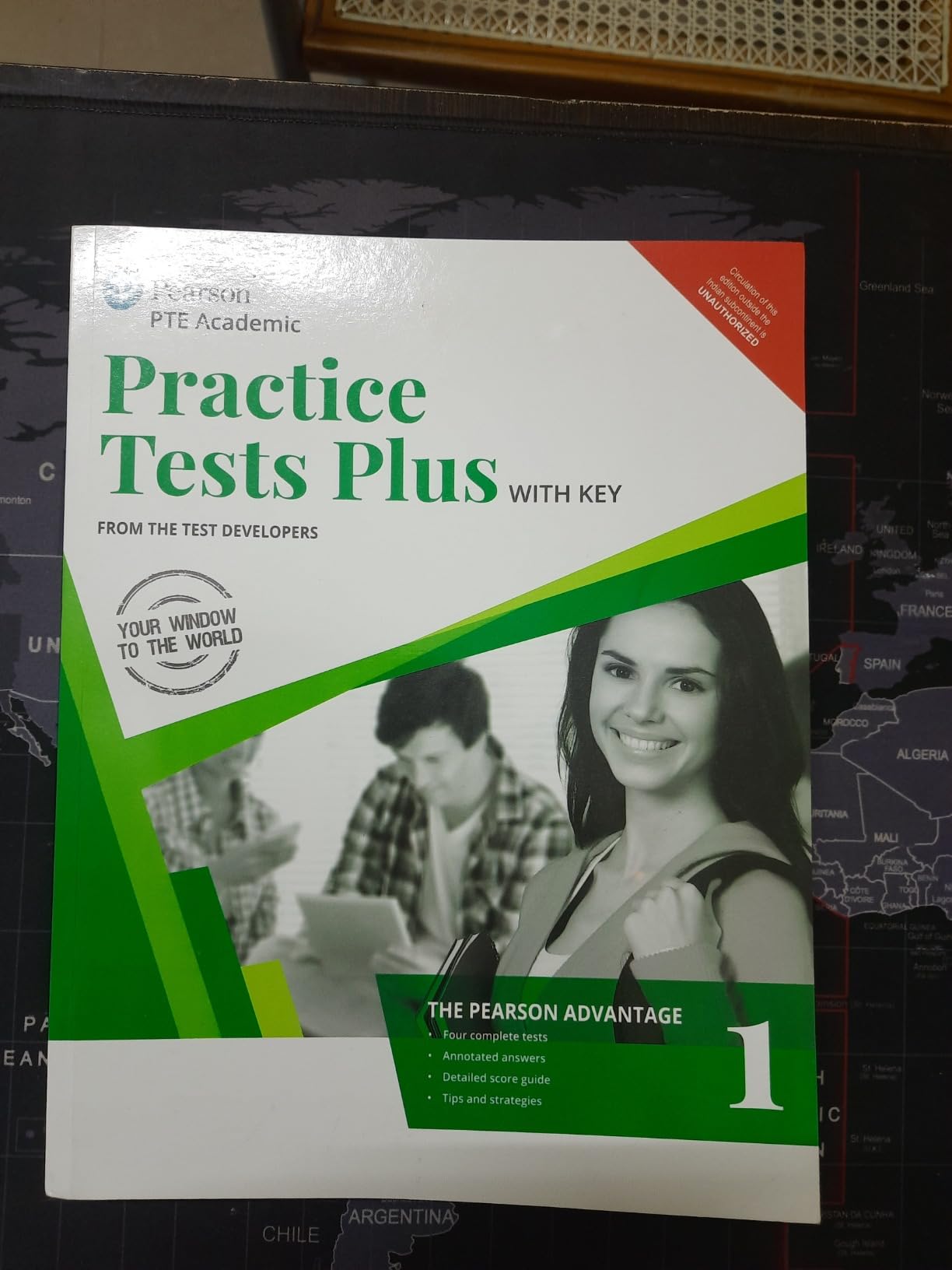 PTE ACADEMIC PRACTICE TESTS PLUS (WITH KEY) BY PEARSON (PEARSON TEST OF ...