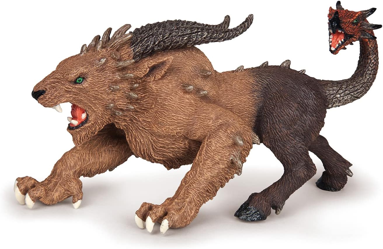 Papo 38977 Chimera MEDIEVAL-FANTASY Figurine, Multicolour : Amazon.co ...