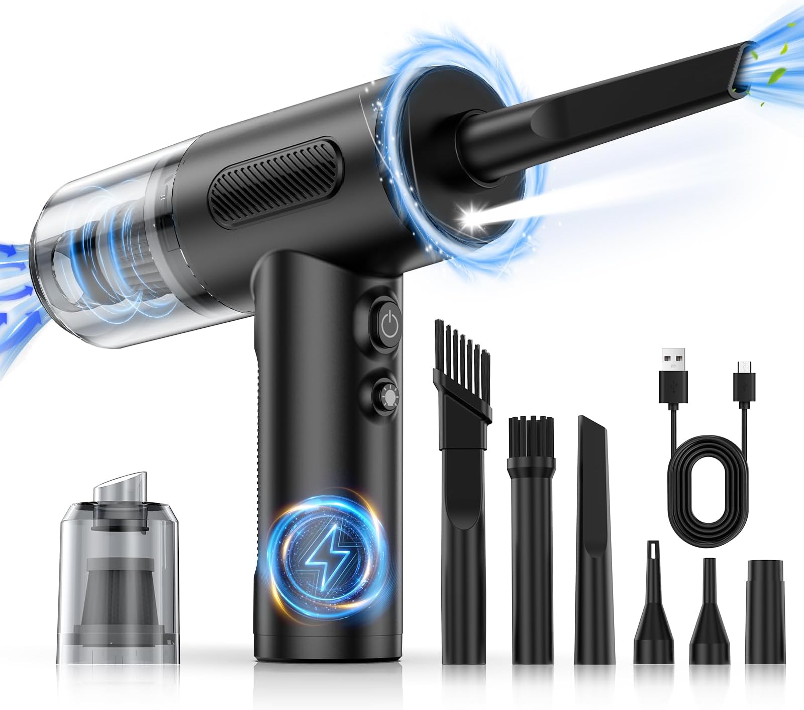 Amazon.com: PeroBuno 3-in-1 Computer Vacuum Cleaner - Air Duster - for ...