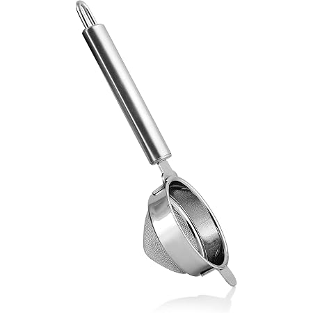 ZENON Stainless Steel Tea/Coffee Strainer Pipe Handle Conical Single ...