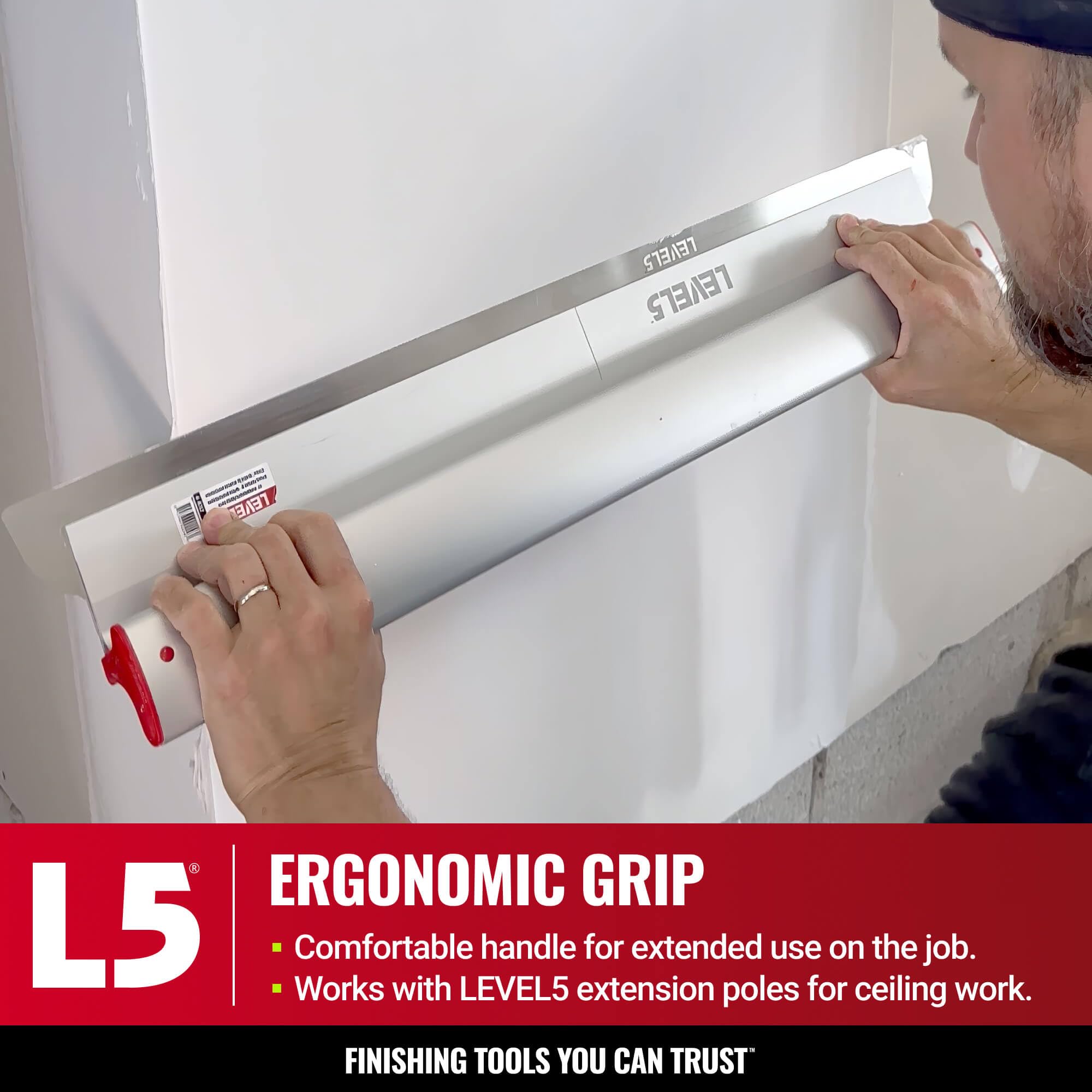Snapklik.com : Skimming Blade Combo, 10" Blade + 38.5" - 63" Extension ...