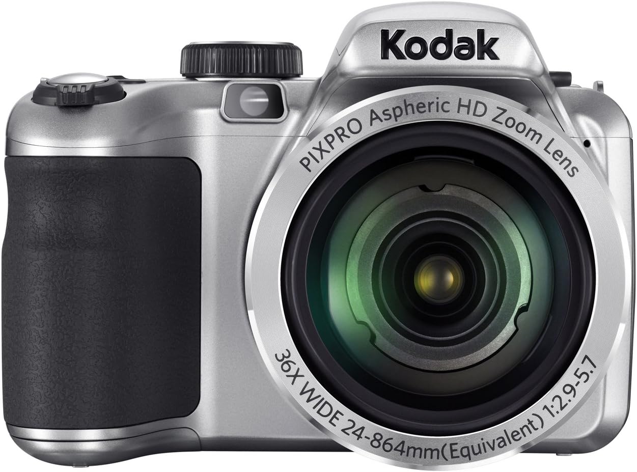 Amazon.com : KODAK PIXPRO Friendly Zoom FZ45-WH 16MP Digital Camera with 4X Optical Zoom 27mm ...