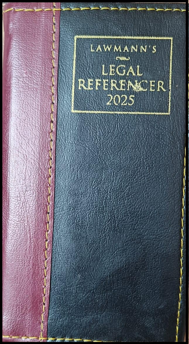 Buy LawMann's LEGAL REFERENCER cum DIARY 2025 (Lawyer's POCKET/MINI ...