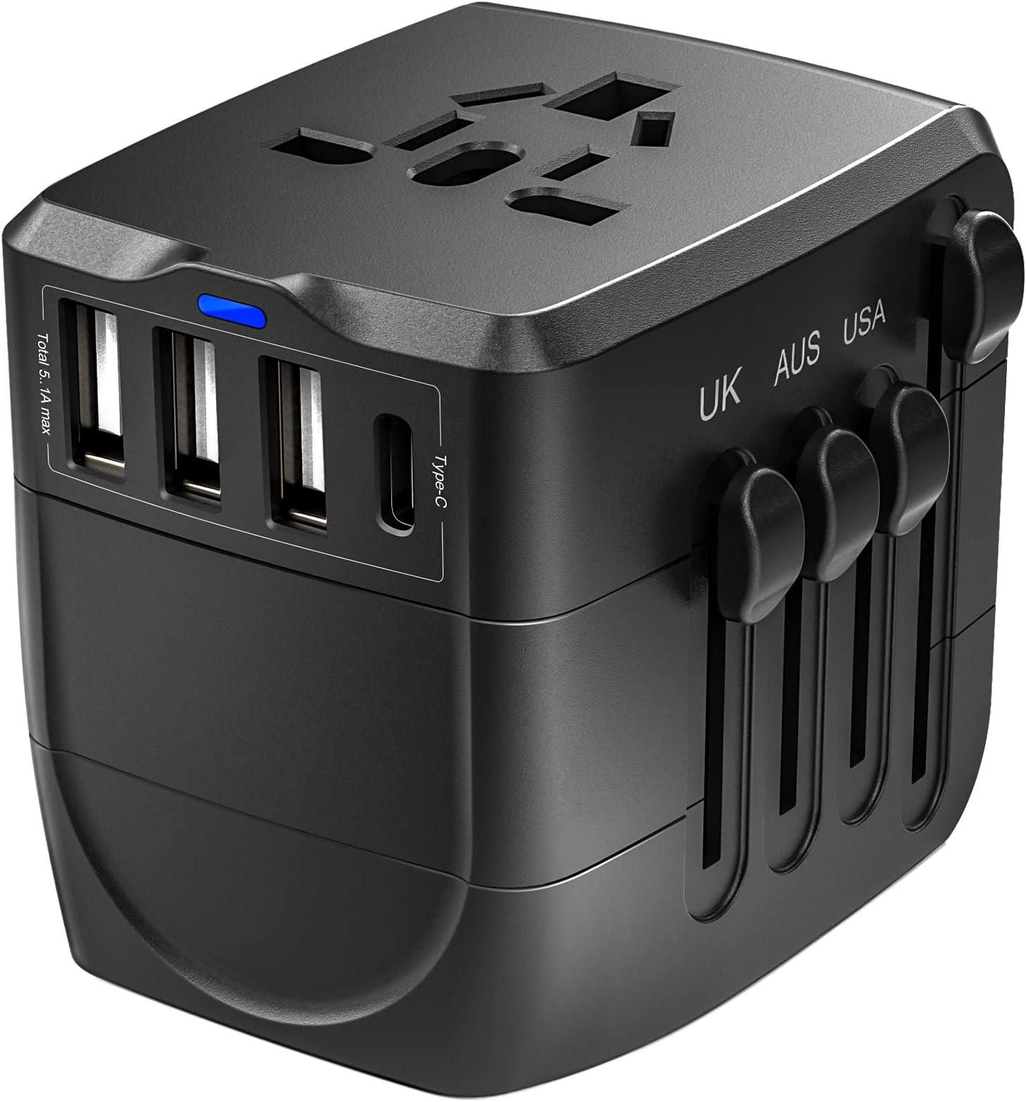 Amazon.com: International Universal Travel Plug Adapter: 2400W ...