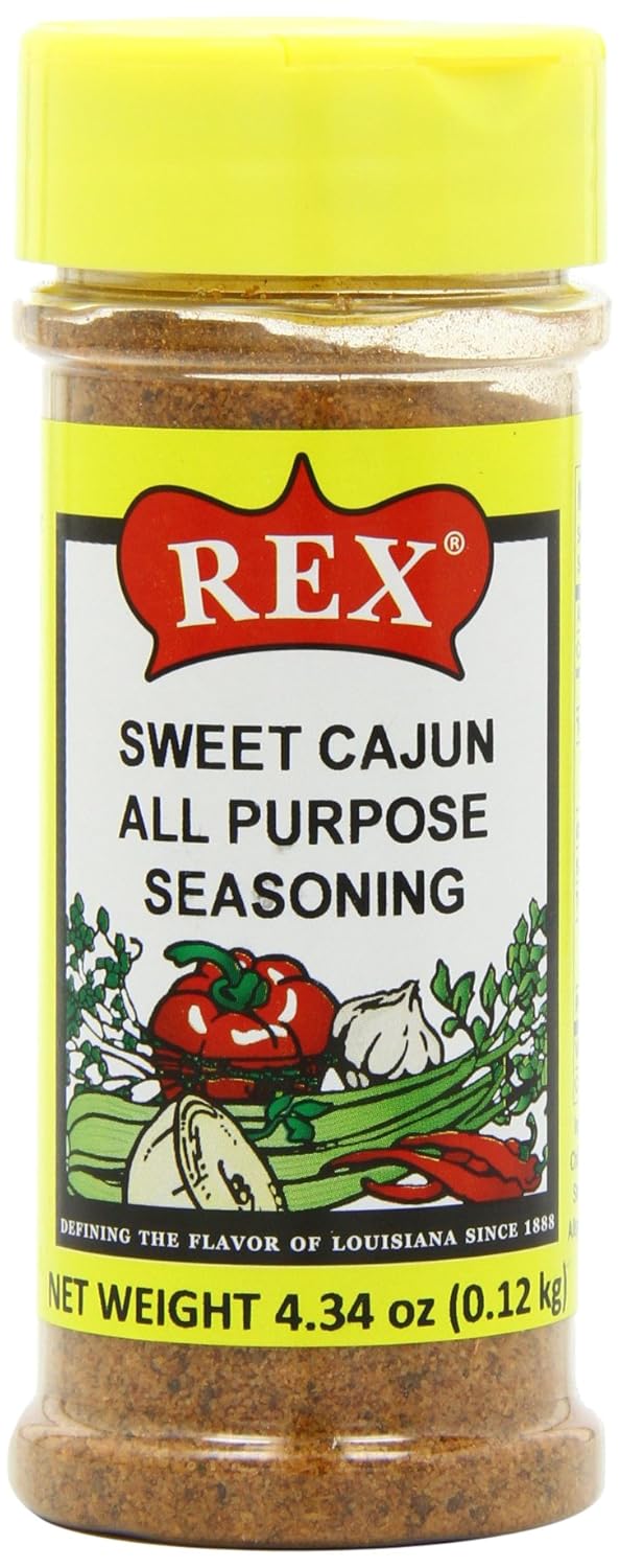 Amazon.com : Rex King of Spice Sweet Cajun All Purpose Seasoning, 4.34 ...