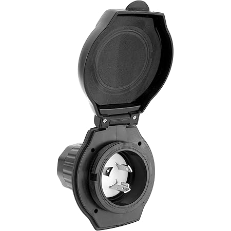 Amazon.com: Shore Power Inlet 125V 30 Amp RV Adapter Great Replacement ...