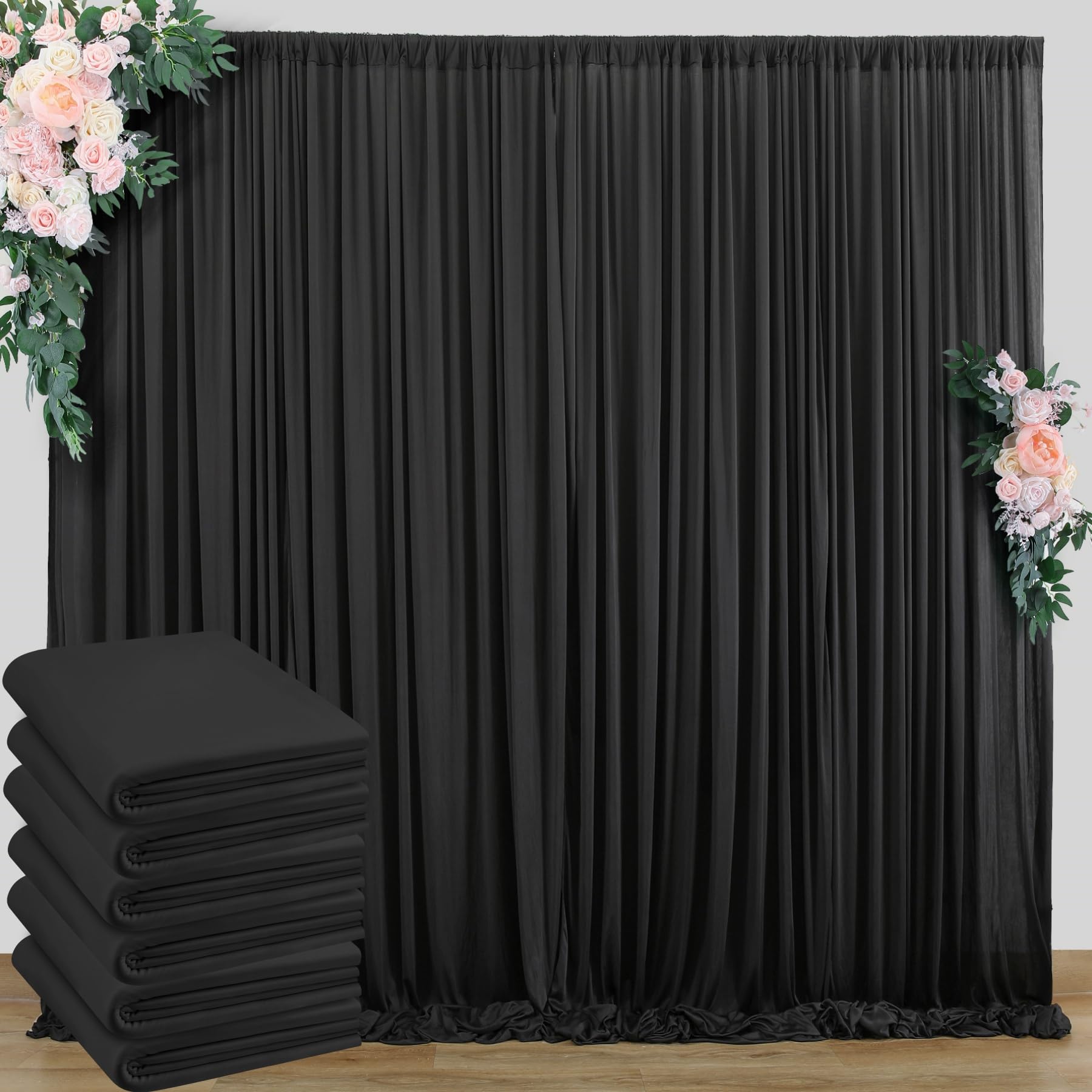 Black Stage Curtains 1.408 Theatre Stage Curtains Stock Photos,