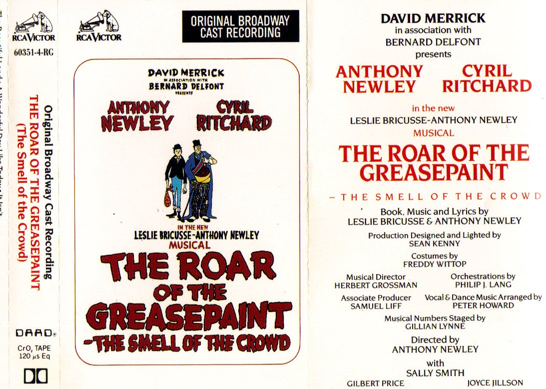The Roar of the Greasepaint - The Smell of the Crowd - Amazon.com Music