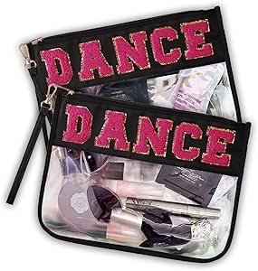 Amazon.com: RolenBox 2PCS Dance Makeup Bag Ballet Competition ...