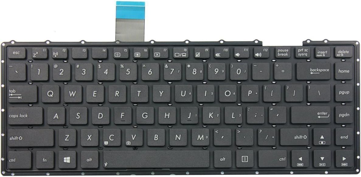 Amazon.com: wangpeng New Black US Laptop Keyboard for US Black Asus ...