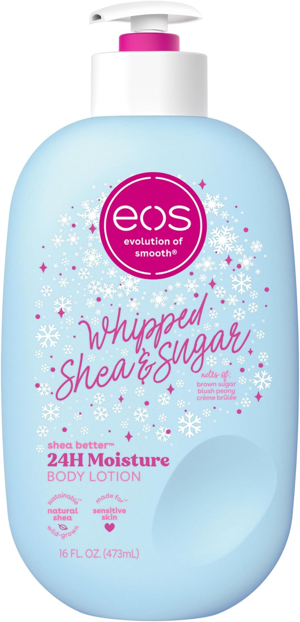 Amazon.com : EOS Shea Better Holiday Body Lotion- Whipped Shea & Sugar ...