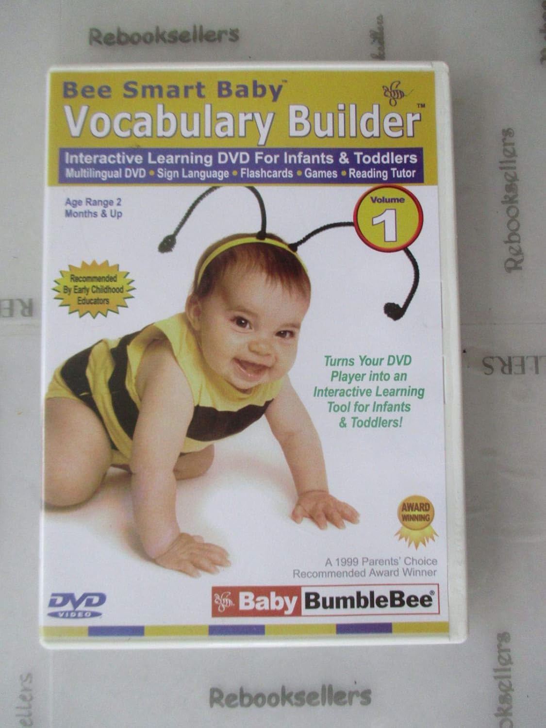 Bee Smart Baby: Vocabulary Builder 1 [USA] [VHS]: Amazon.es: Películas y TV