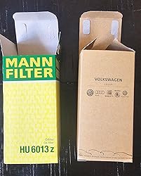 Amazon.com: Mann Filter Original MANN-FILTER Oil Filter HU 6013 Z – Oil ...