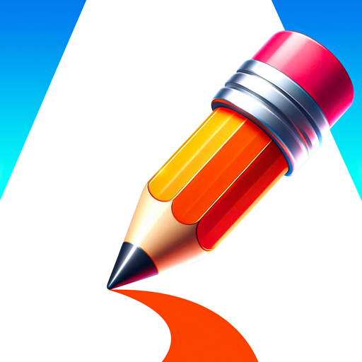 Pen Rush 3D Color Drawing Game: Pencil Runner Crayon Pen Run Master ...
