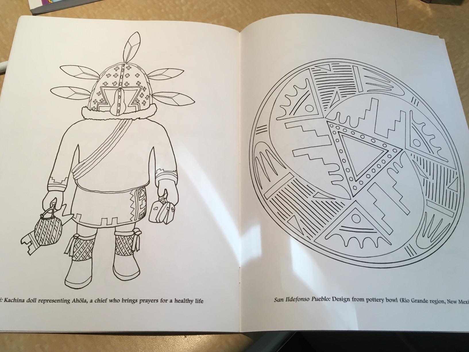 Southwest Indian Designs Coloring Book (Dover Native American Coloring ...