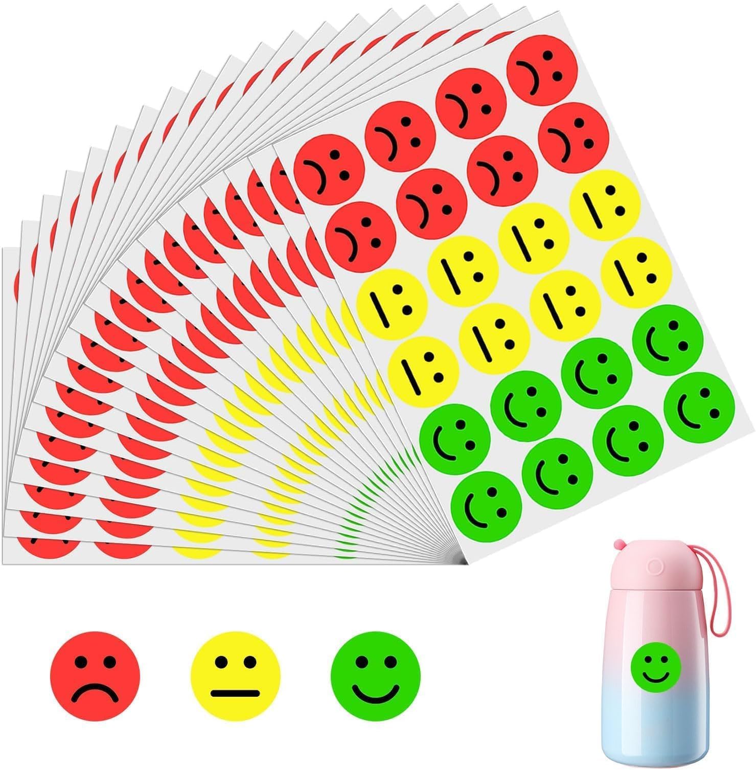 600 Gommette Enfant Smile Elève Autocollant Sticker Élèves pour Tableau ...