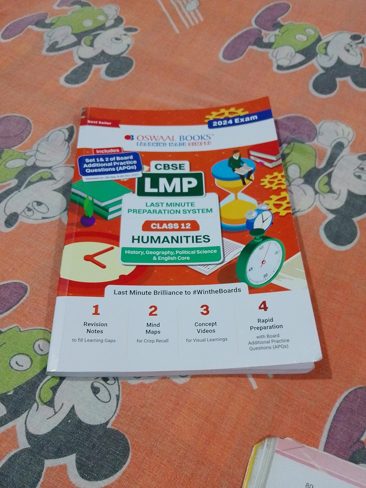 Oswaal CBSE LMP Last Minute Preparation System Class 12 Humanities ...