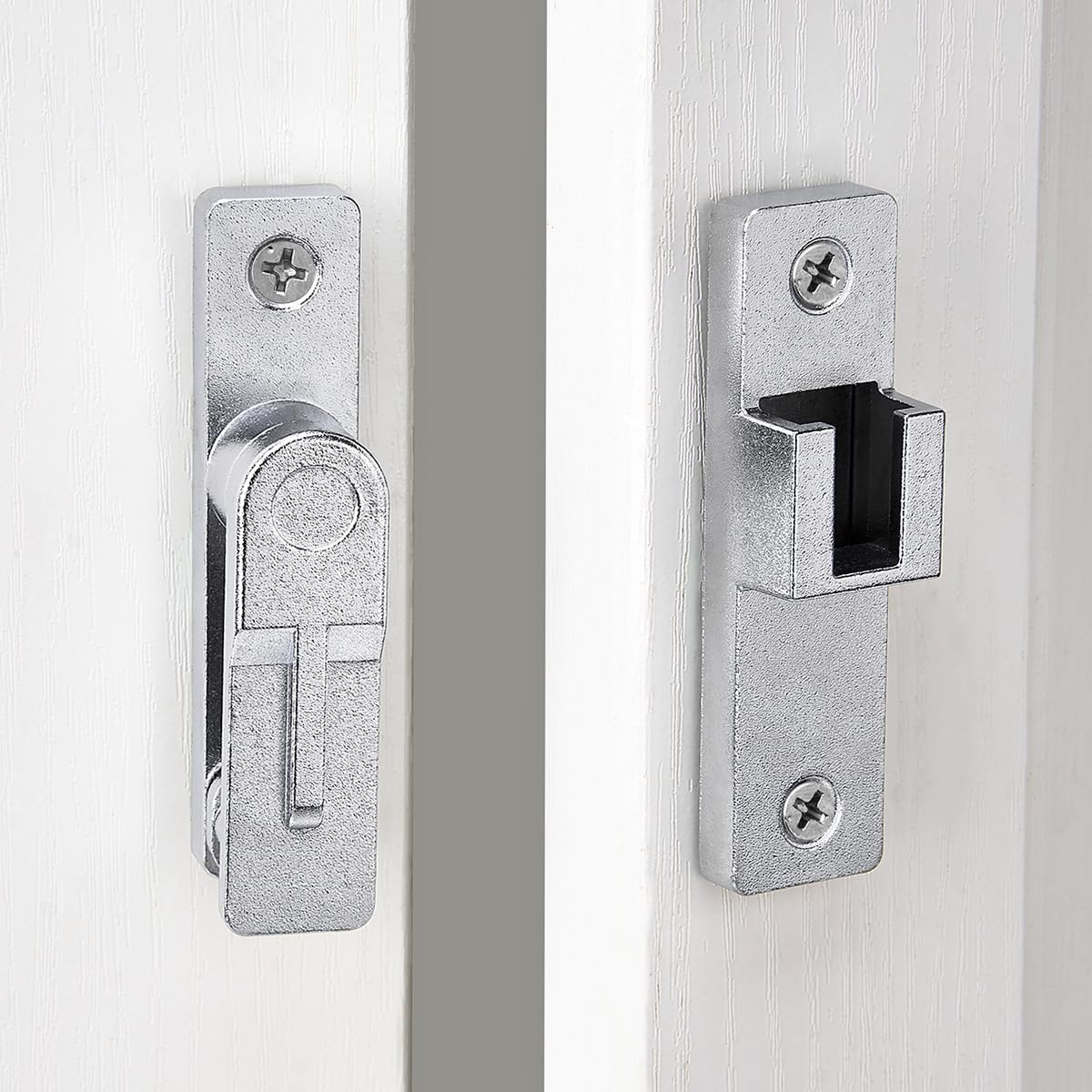 Snapklik.com : 2 Packs Silvery 180 Degree Flip Latch, Barn Door ...