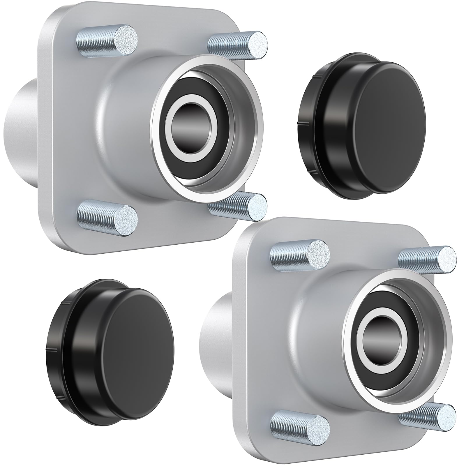 Snapklik.com : ENEKERP Club Car Front Wheel Hub Assembly