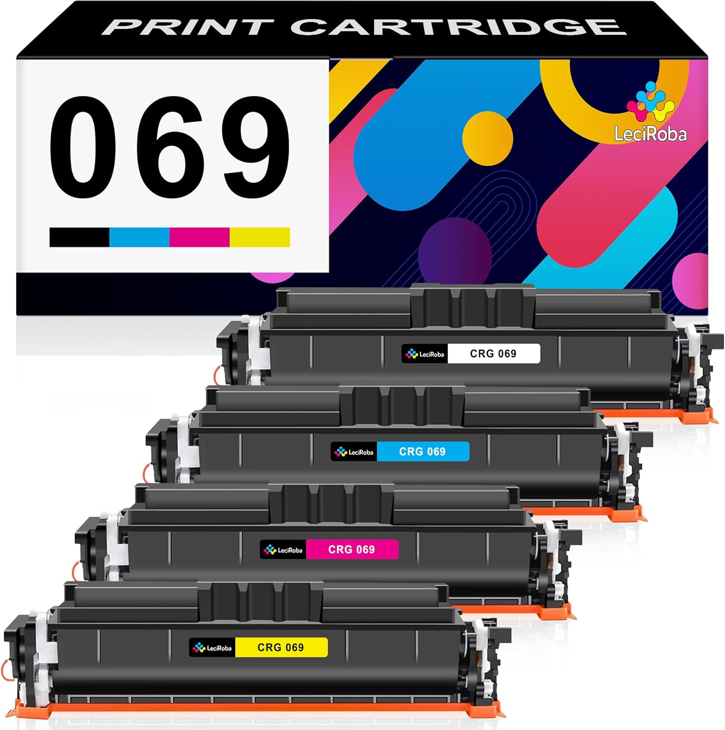 Compatible 069 Toner cartridges Replacement for Canon 069 069H for ...