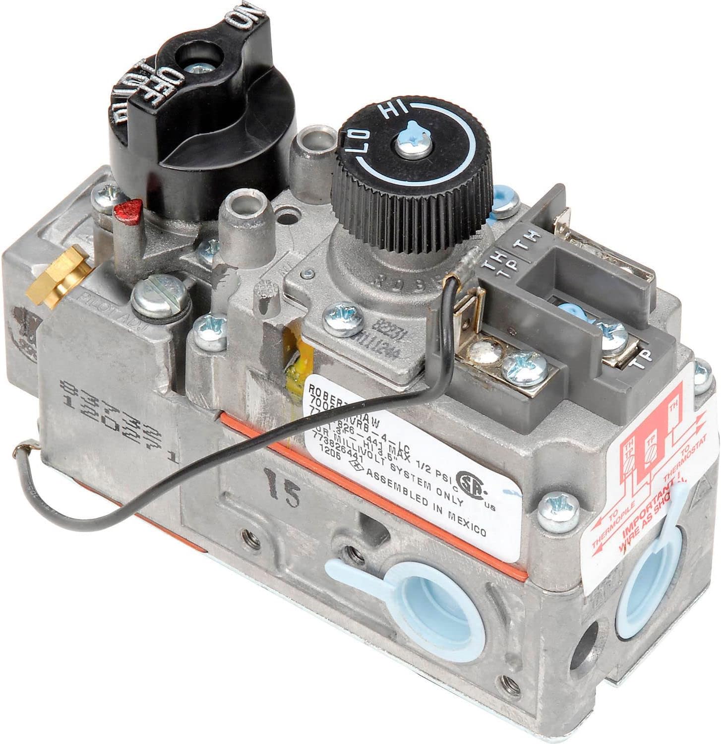 Robertshaw 710-502 Low Profile mV Gas Valve: Amazon.com: Tools & Home ...