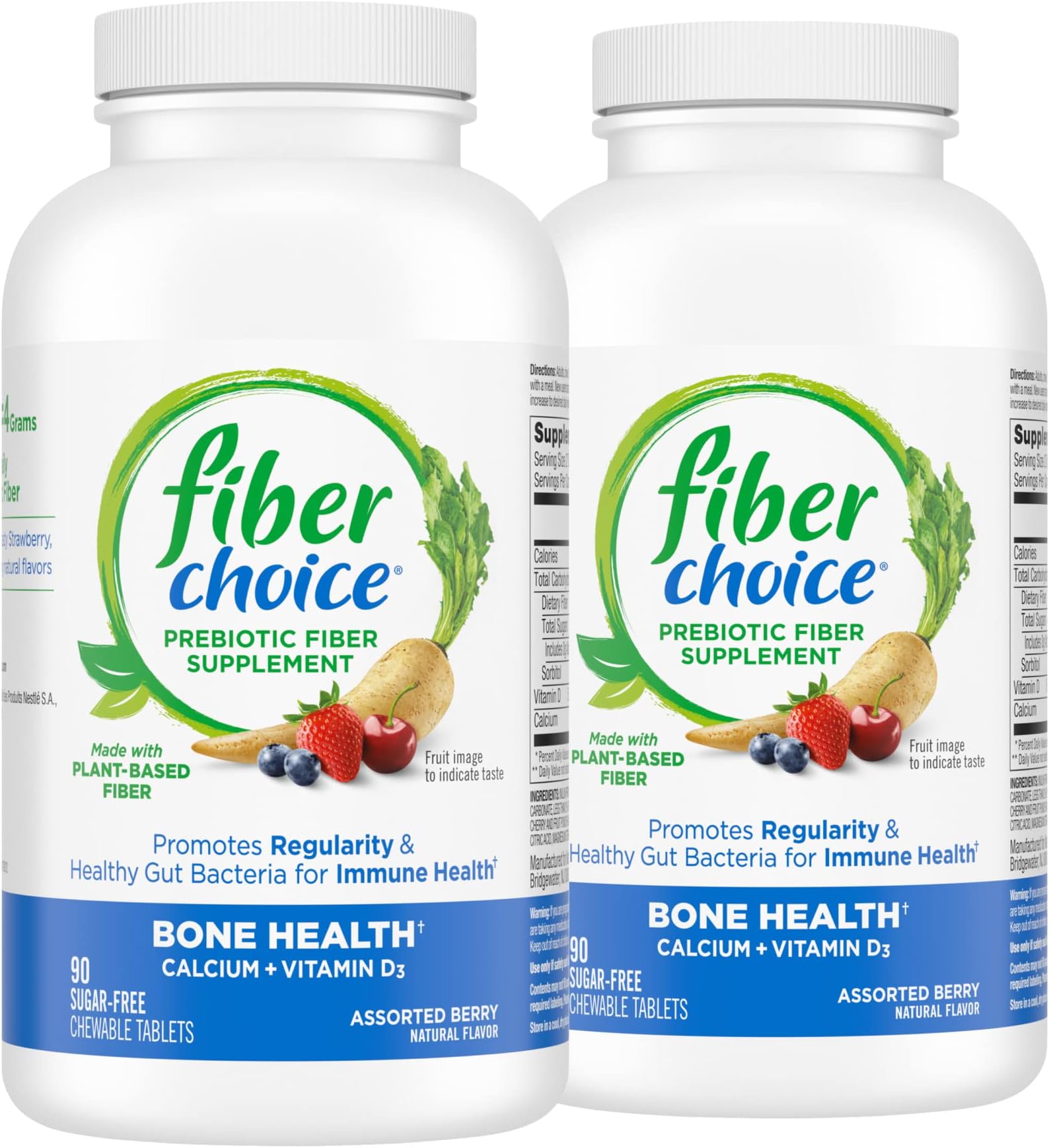 Amazon.com: Fiber Choice Daily Prebiotic Fiber Chewable Tablets ...