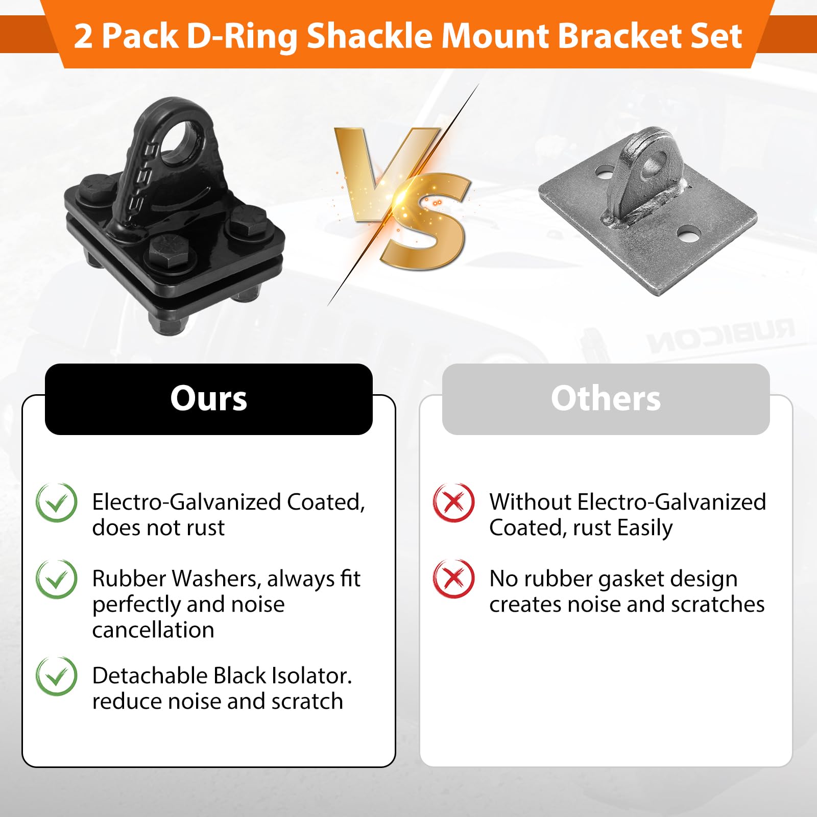 Snapklik.com : BYERN AUTO Shackles Mount