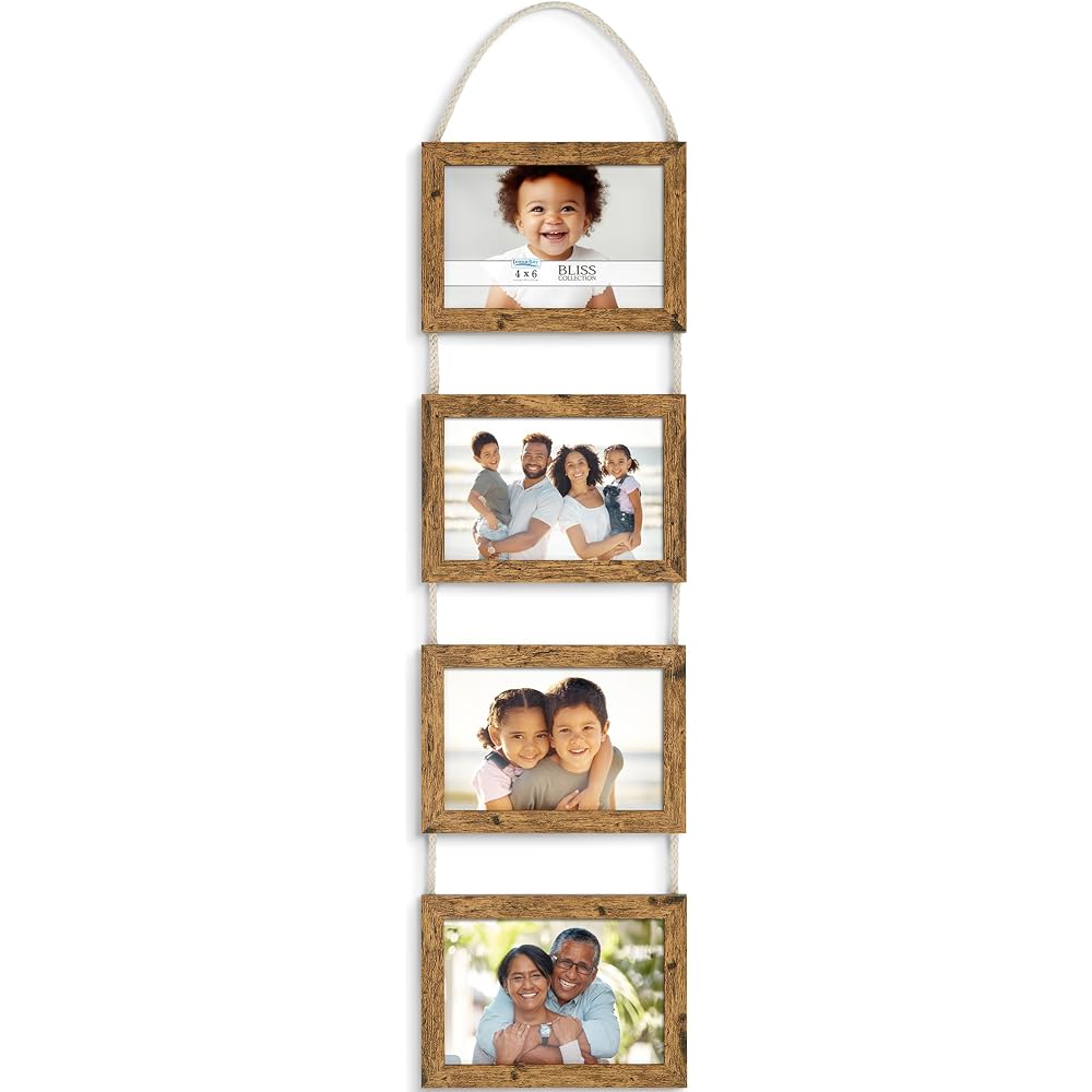 $2/mo - Finance Icona Bay 4x6 Wall Hanging Picture Frames Collage w/ 4 ...