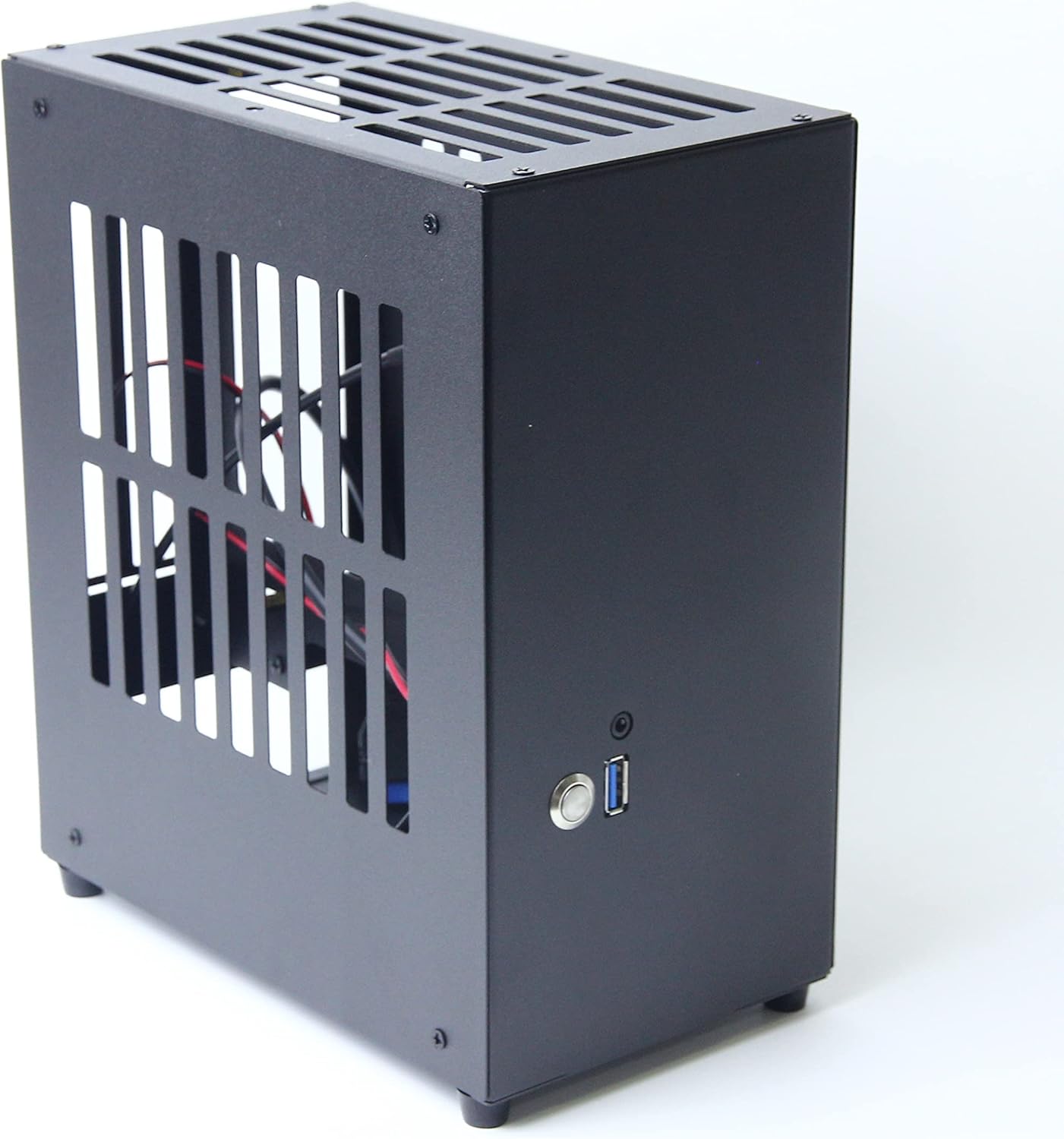 SharGwa PC K39 V3 Mini ITX PC Case Mini Tower HTPC Small Chassis Gaming ...