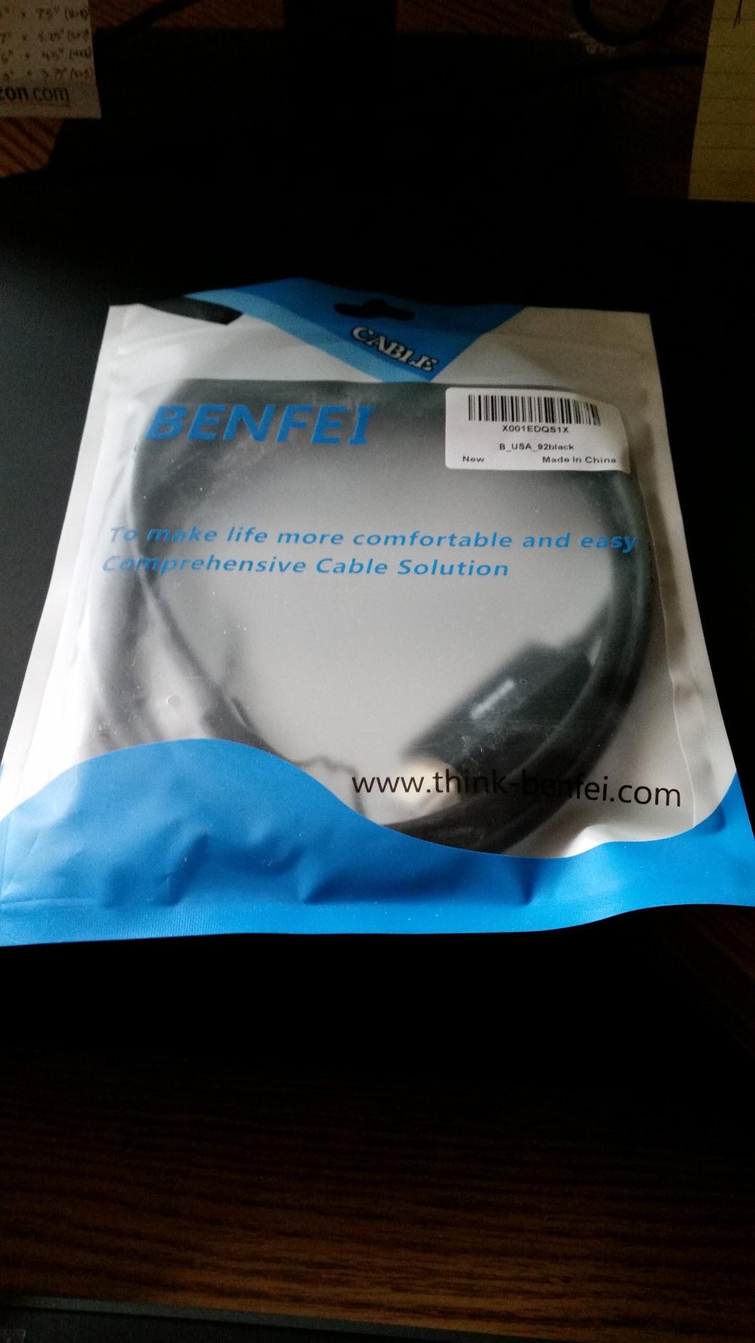 Amazon.com: BENFEI Mini DisplayPort to HDMI Cable, Mini DP to HDMI 10 ...