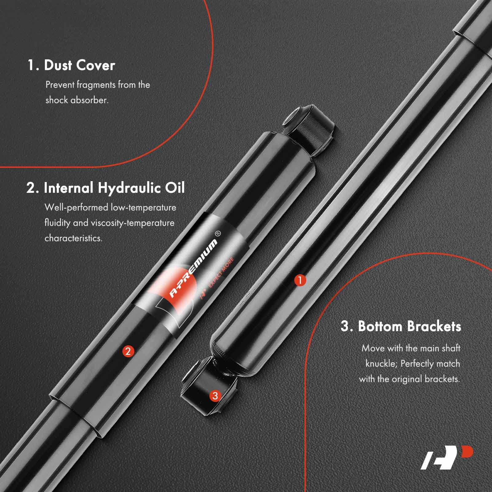 Ford F59 Replacement Parts A-Premium Front Strut Shock Absorber For ...