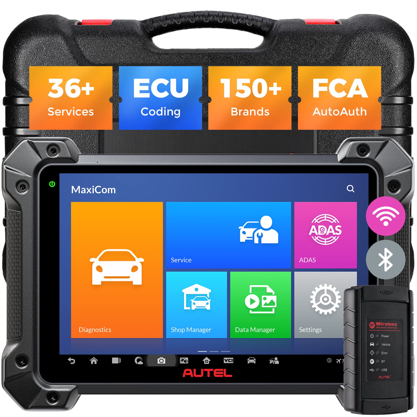 Autel Scanner Maxicom Mk908 2023 Upgraded Of Maxisys Ms906 Pro ...