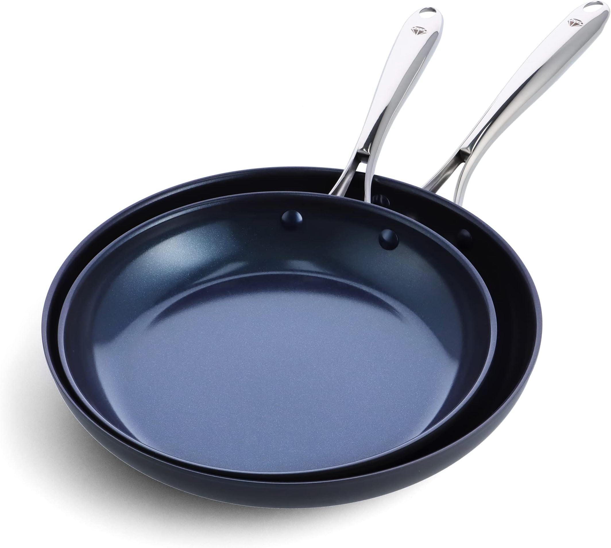 Amazon.com: Blue Diamond Cookware 10" Frying Pan Skillet, Diamond ...
