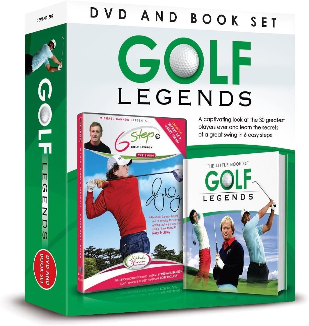Golf Legends DVD & Book Set: Amazon.co.uk: DVD & Blu-ray