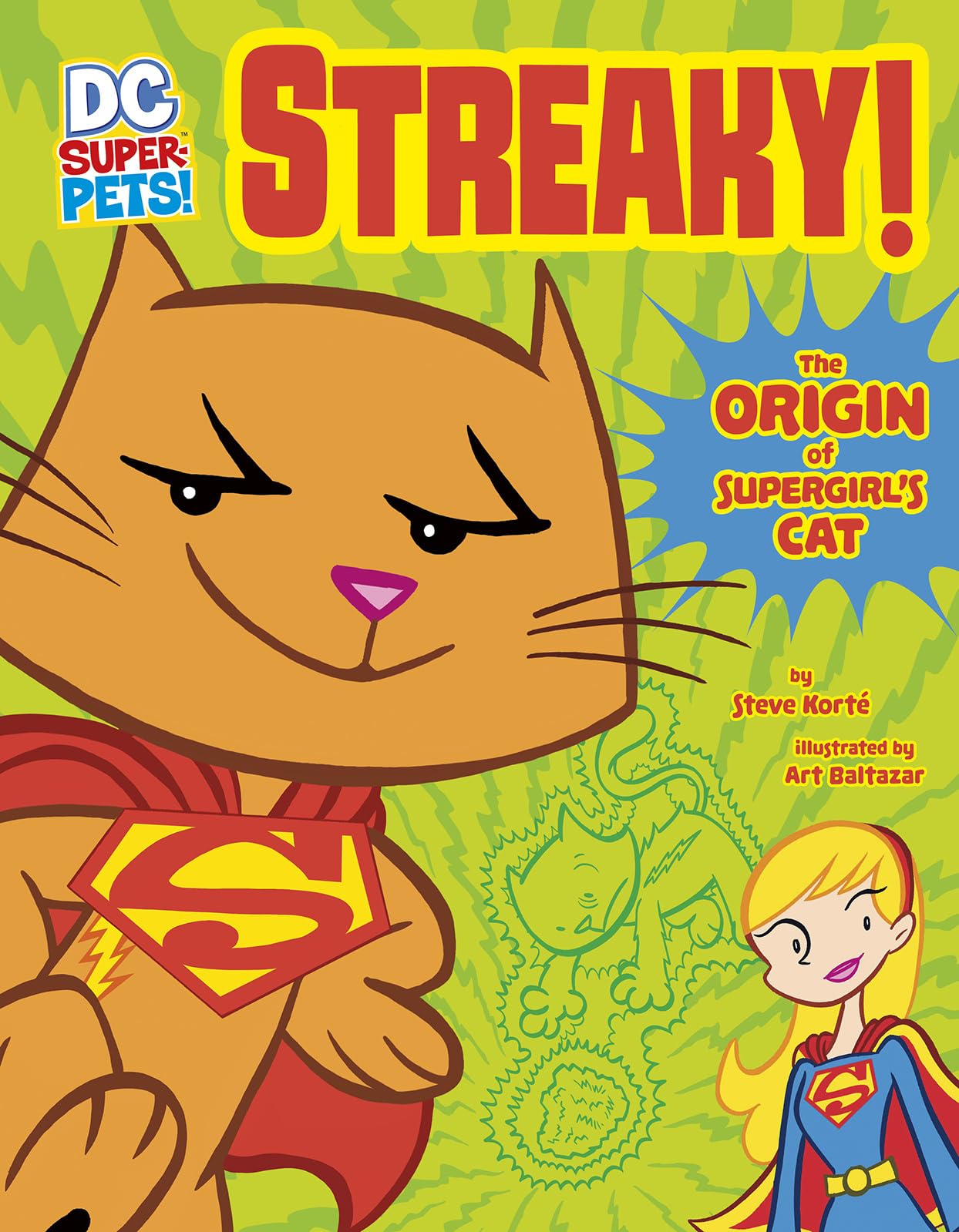 Amazon.com: Streaky: The Origin of Supergirl's Cat (DC Super-Pets ...